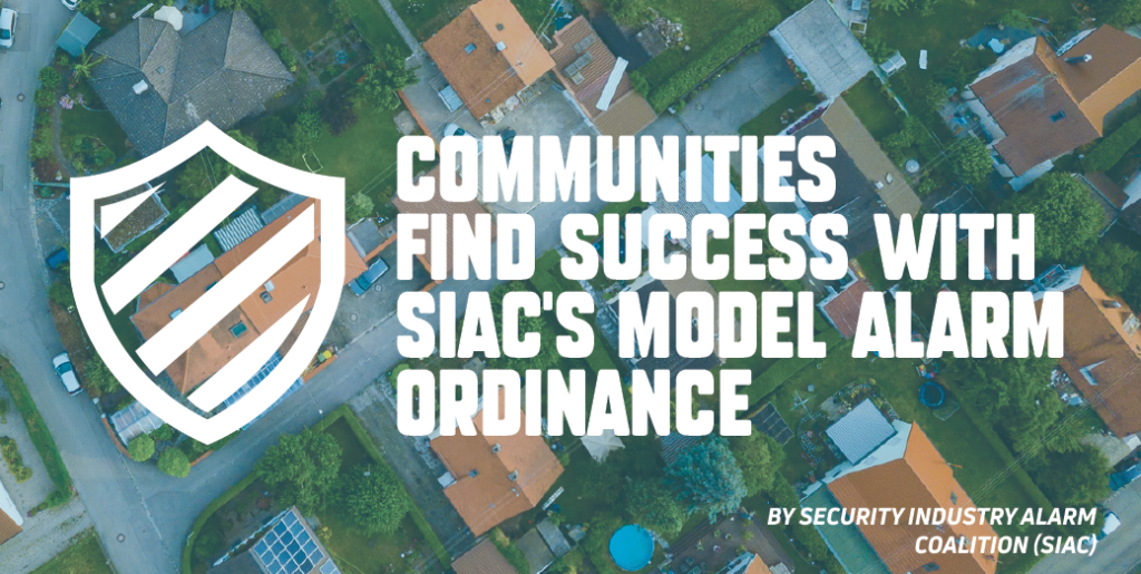 Communities Find Success with SIAC’s Model Alarm Ordinance - ESA