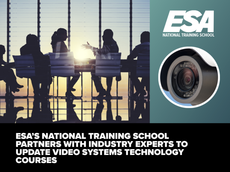 ESA National Training School Partners with Industry Experts to Update Video Systems Technology ...