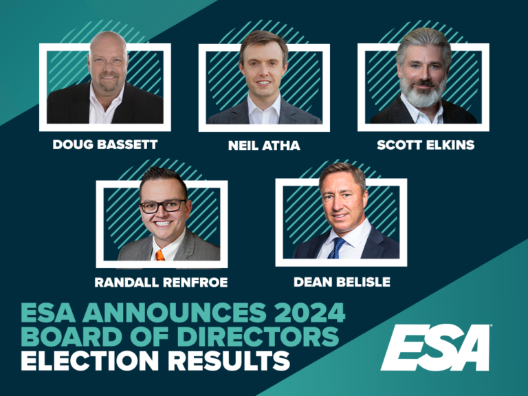 ESA Announces 2024 Board of Directors Election Results - ESA