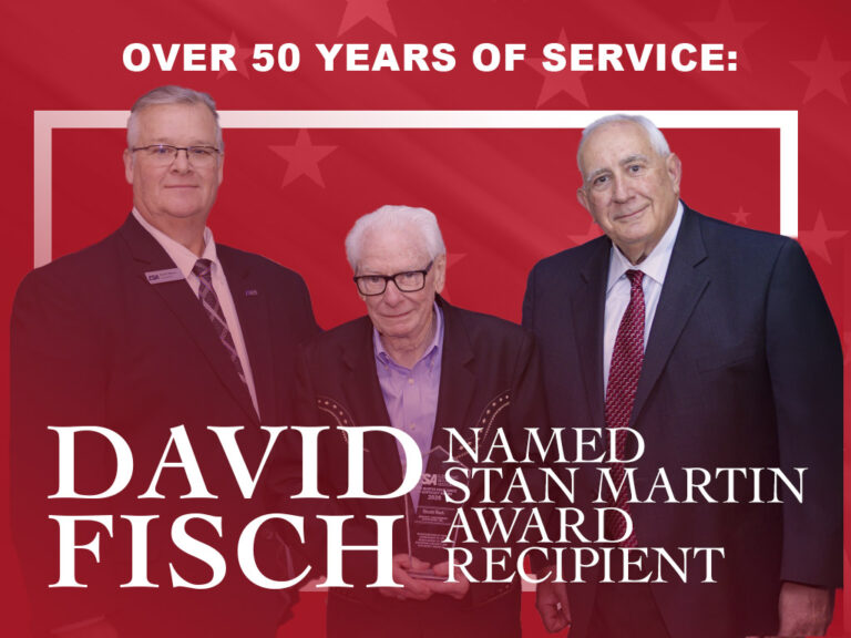 Over 50 Years of Service: David Fisch Named Stan Martin Award Recipient ...